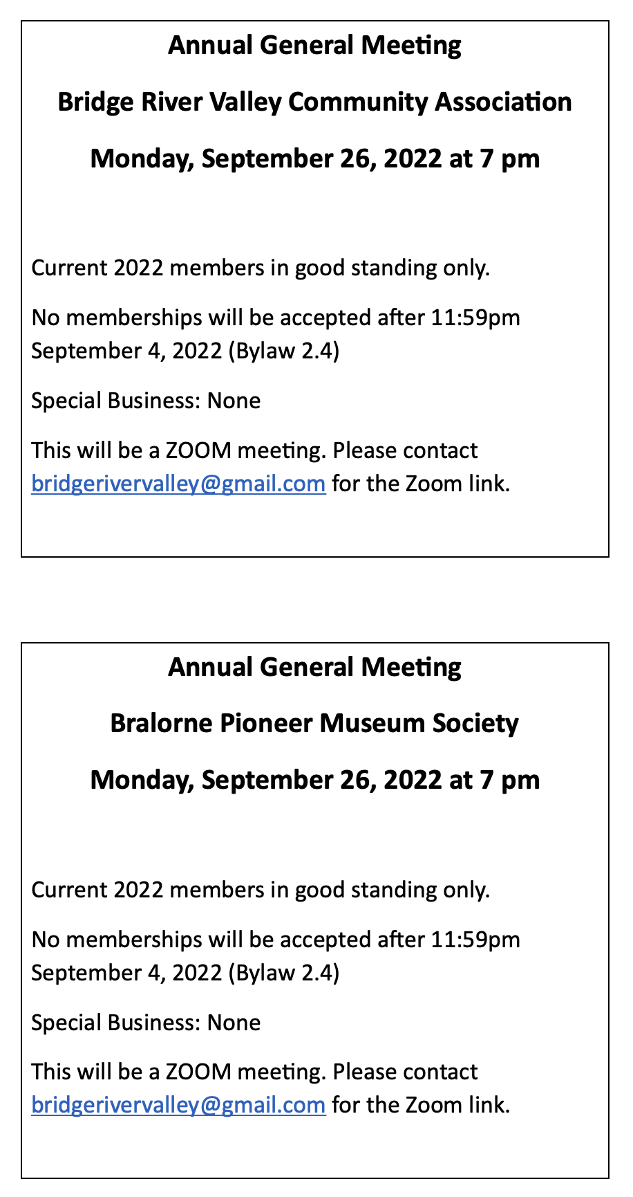 2022 AGM Notice | Bridge River Valley Community Association